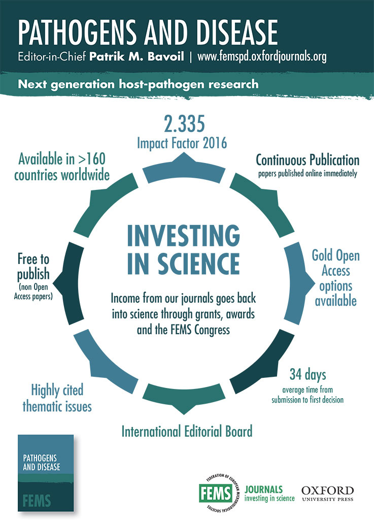 About | Pathogens and Disease | Oxford Academic