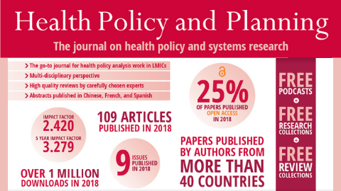 Health Policy and Planning | Oxford Academic