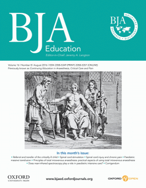 BJA: British Journal of Anaesthesia | Oxford Academic