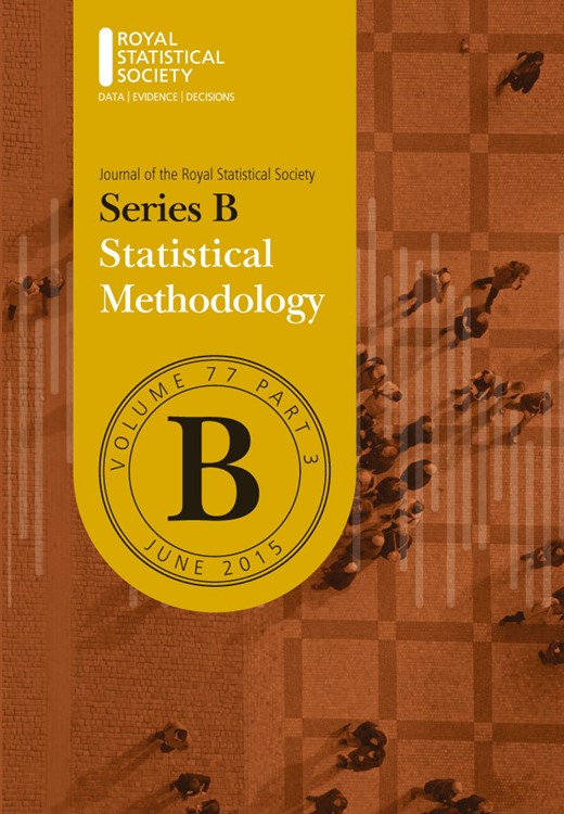 Volume 77 Issue 3 | Journal of the Royal Statistical Society Series B ... Volume 77 Issue 3 | Journal of the Royal Statistical Society Series B ...